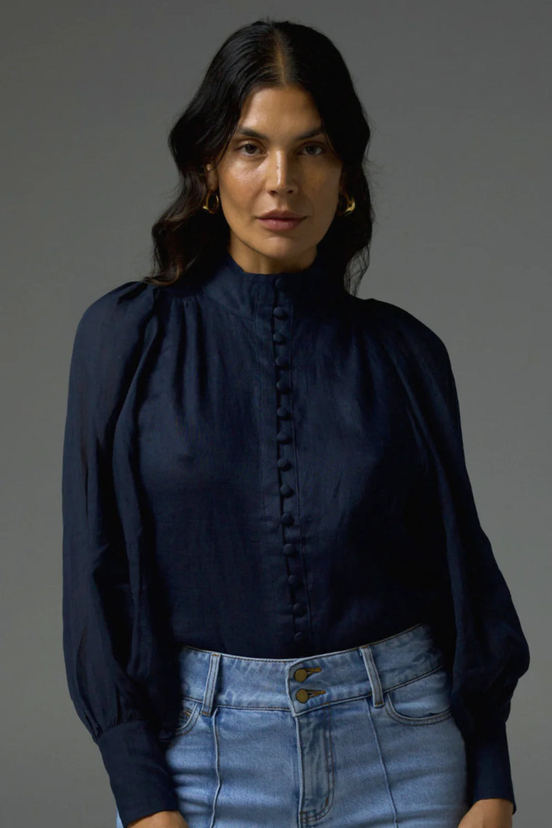 Atlas Top Midnight -Zoe Kratzmann – ISLANDER art home fashion