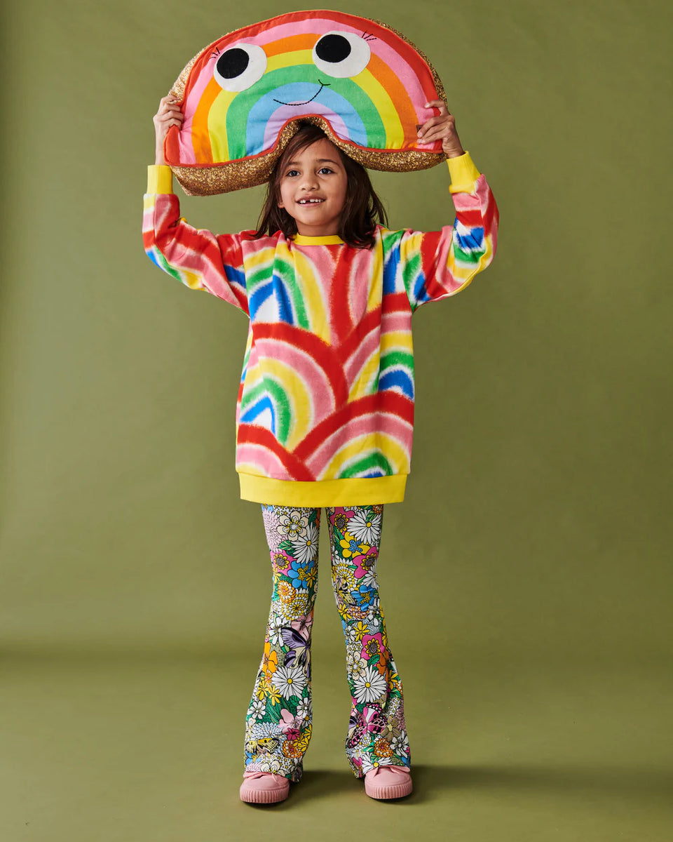 Kip & Co- Bliss Floral Organic Cotton Flare Leggings – ISLANDER art ...